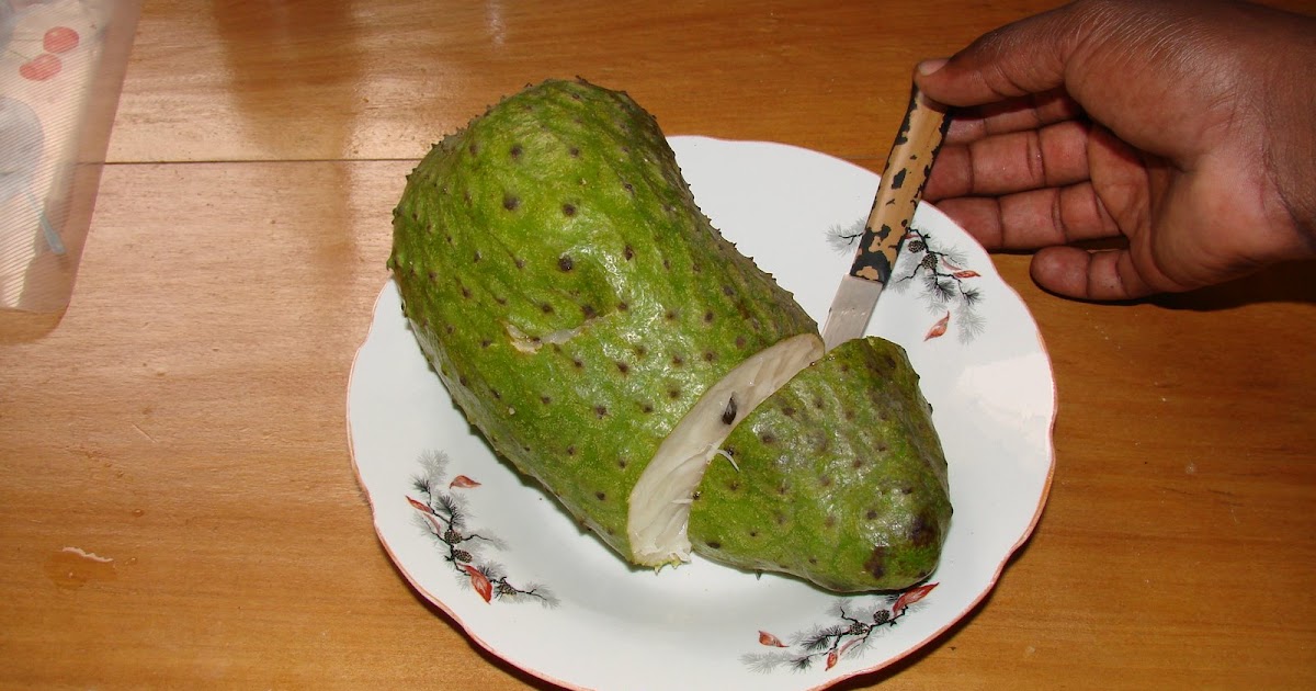 Léti au Congo: Le corossol, un fruit.... Yummy
