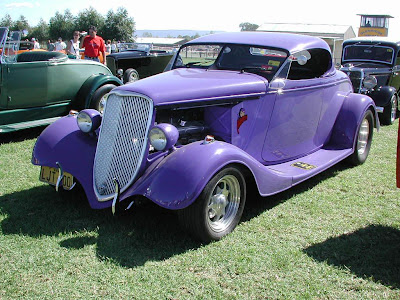 The Phantom - Ghost Who Walks, Cannot Die: Phantom car - a Hot Rod!