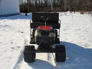Ed's Metal Creations: Homemade Utility Vehicle