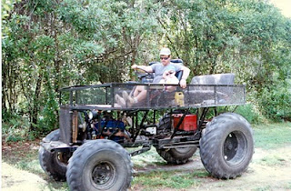 Ed's Metal Creations: Swamp Buggy in Florida