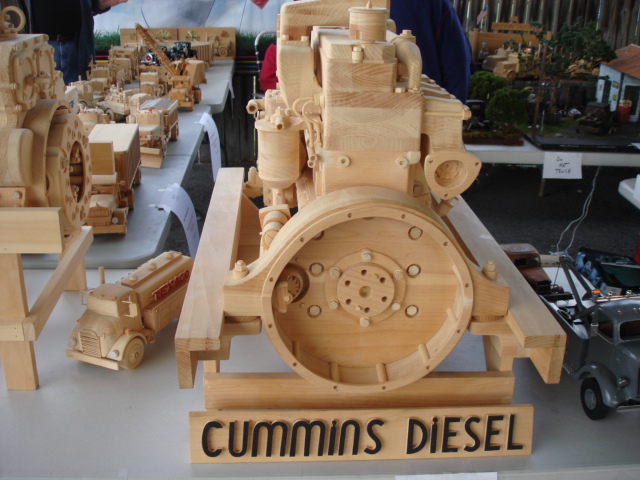 Van Wie Variety: Wood Engine Carvings