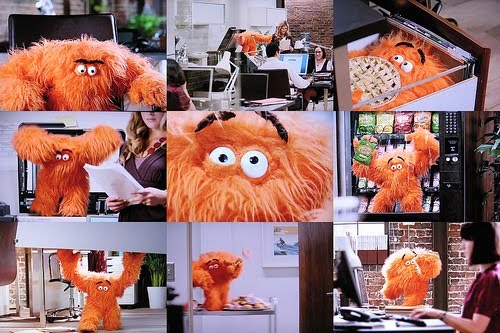 The Amazing Shrinking Woman: My hungry is a big orange Muppet monster