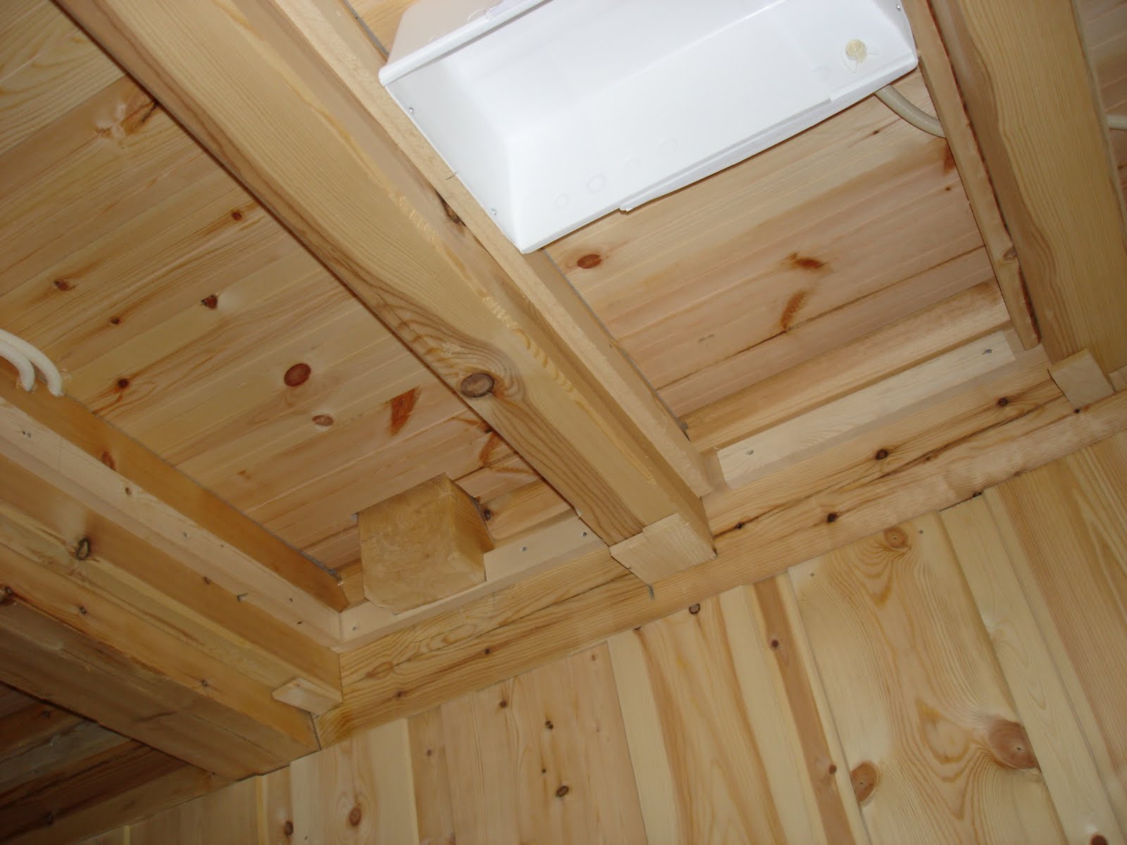 Karitunet: Innvendig tak og "det gyldne snitt"