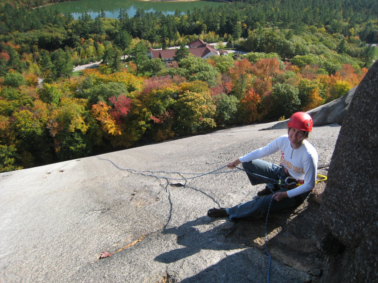 We shall continue with style...: Climbing Whitehorse Ledge in the White ...
