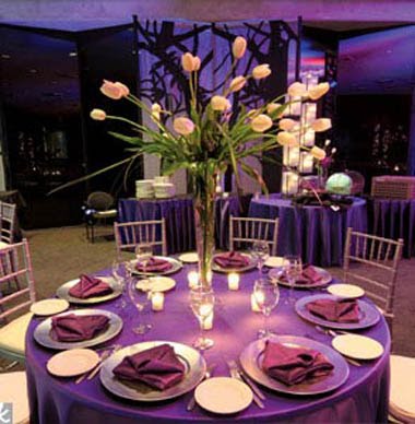 Unique Event Design, LLC: Pretty Purple!