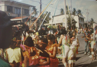 coming in from the cold: the art of playing 'mas'- "Sebucan"