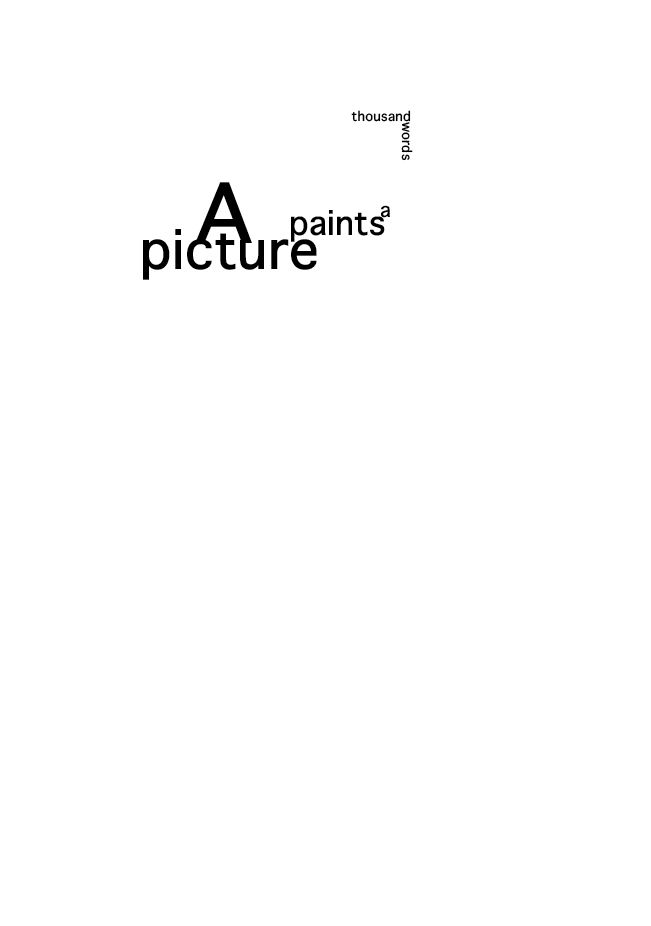 DESIGN PRACTICE: Type- paragraphs