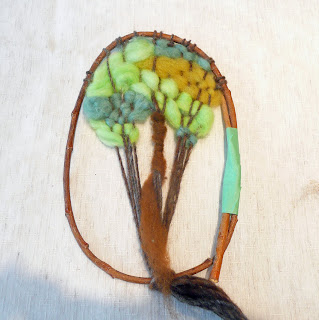 that artist woman: Woven Tree Wall Hanging
