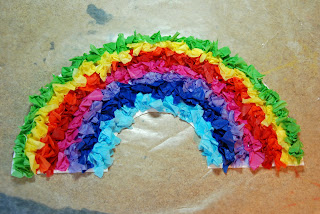 that artist woman: Tissue Paper Rainbows