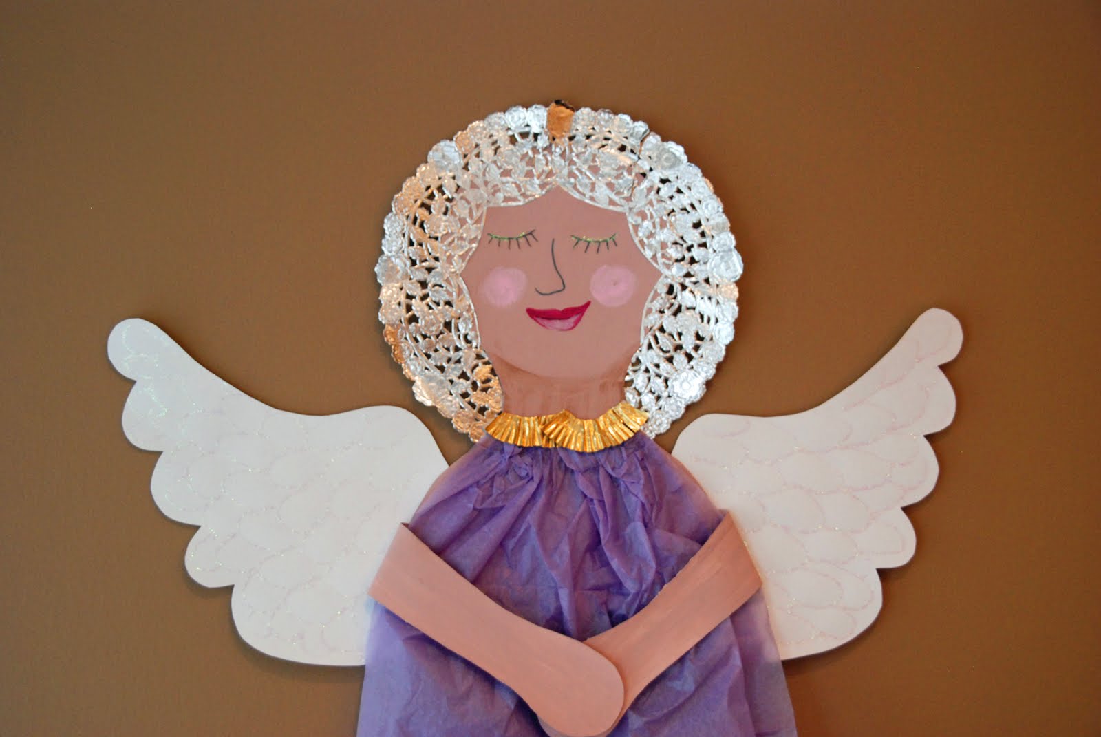 that artist woman: Tissue Paper Angels