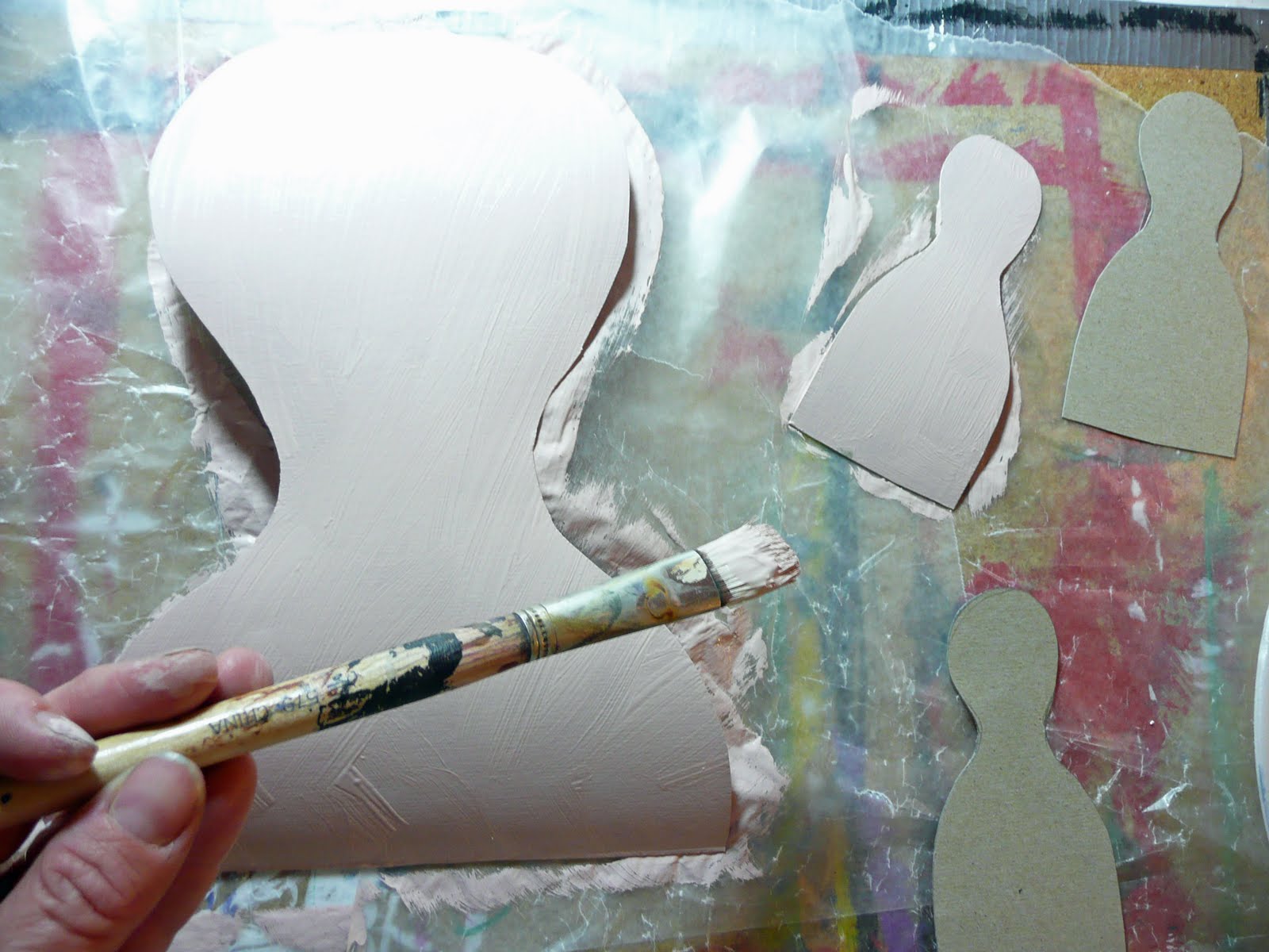 that artist woman: Tissue Paper Angels