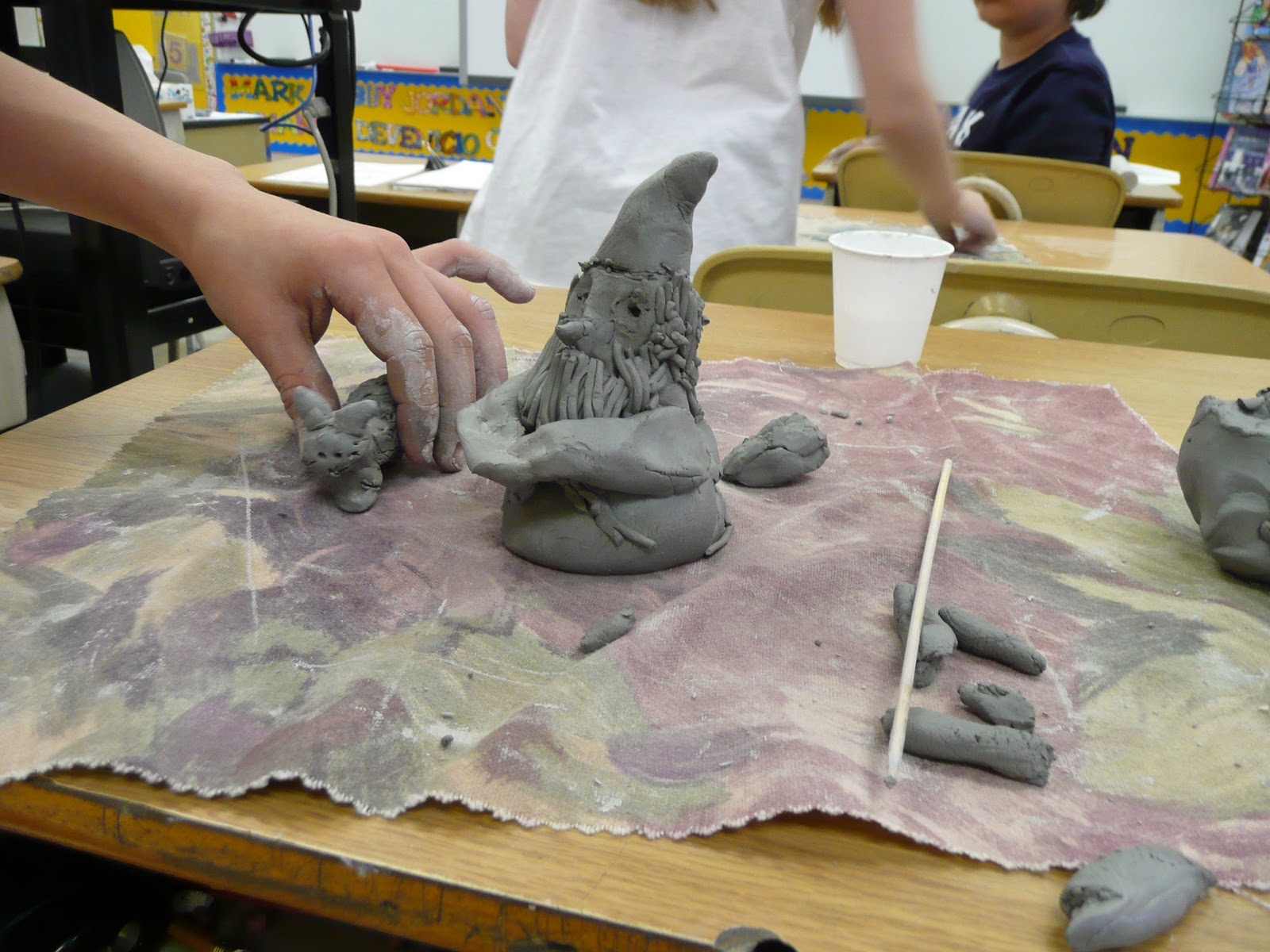 that artist woman: Clay Witches and Wizards