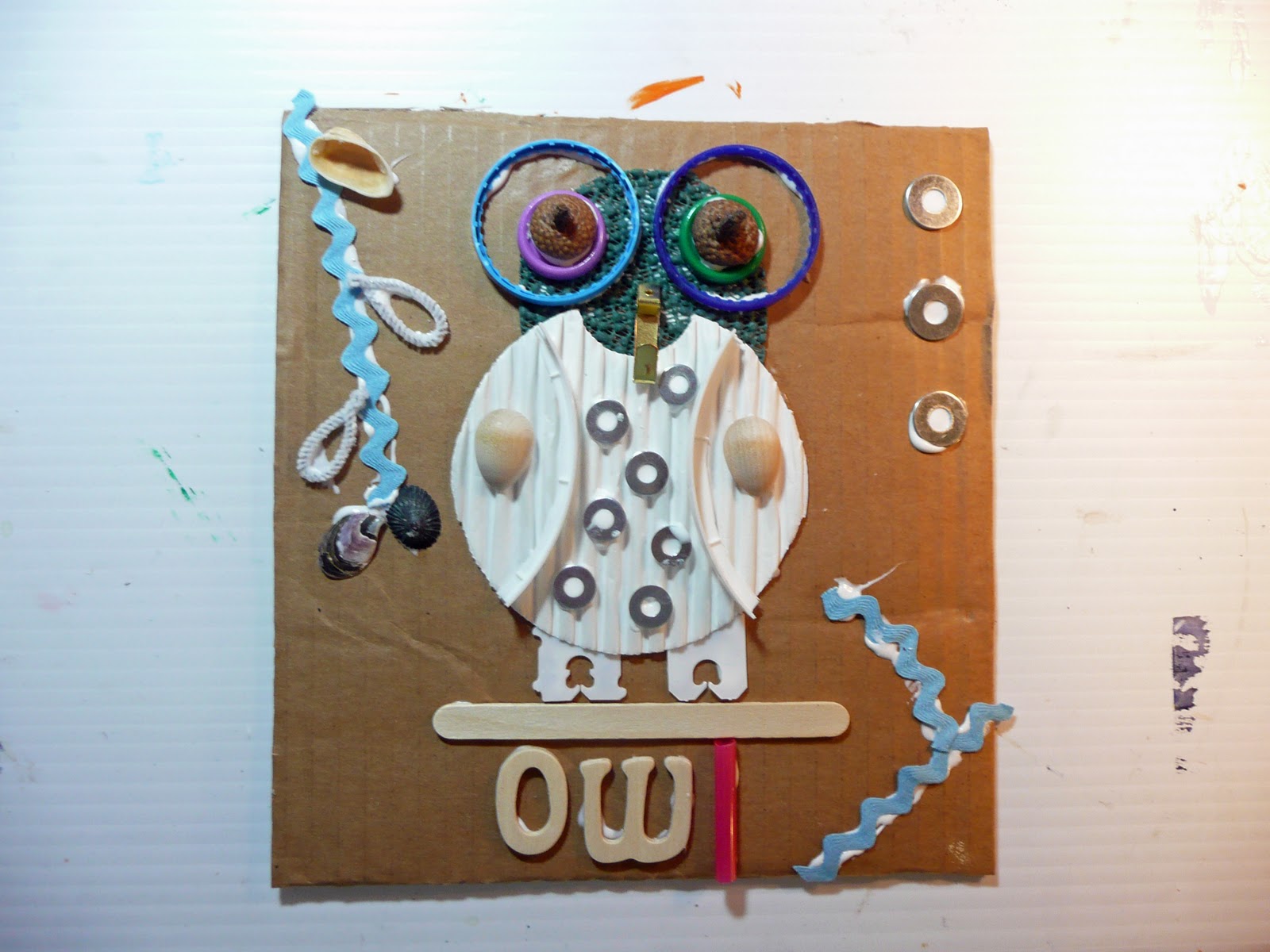 Simple Assemblage Sculpture