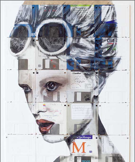 Eery Elegance: Floppy Art