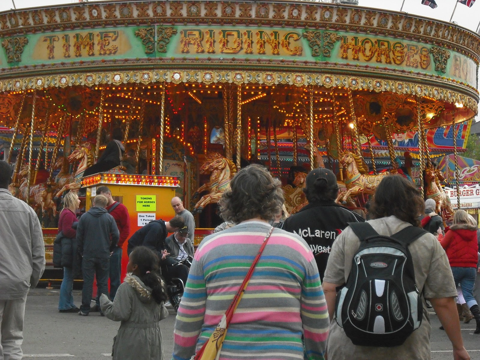 Aleida in Nottingham: Goose Fair
