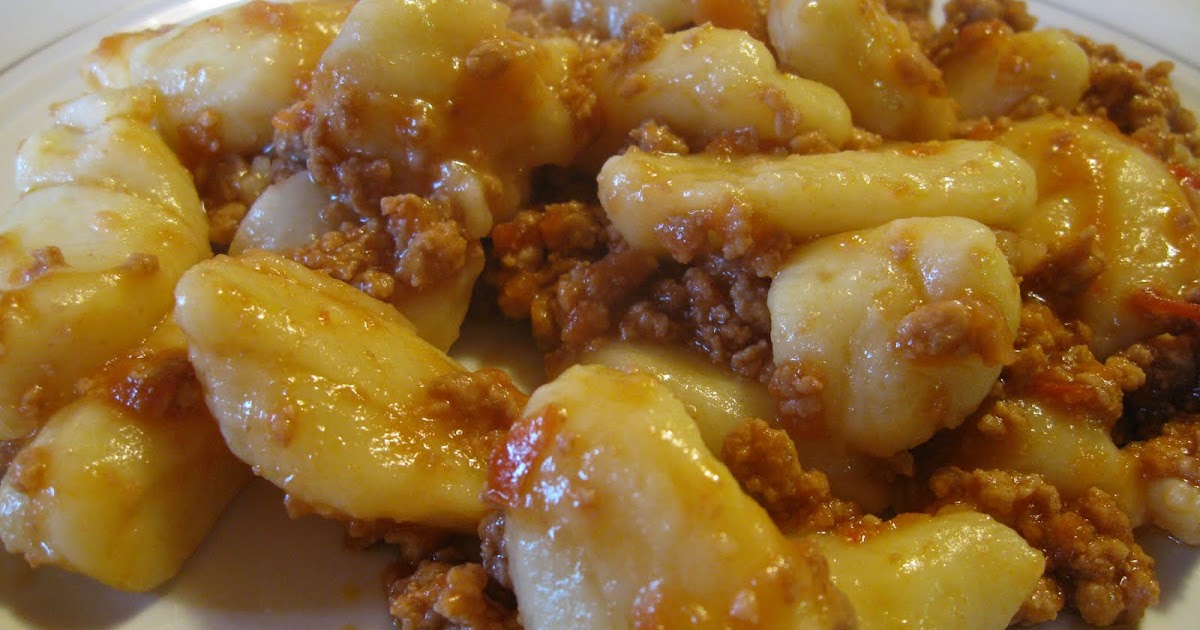 Gnocchi al ragù