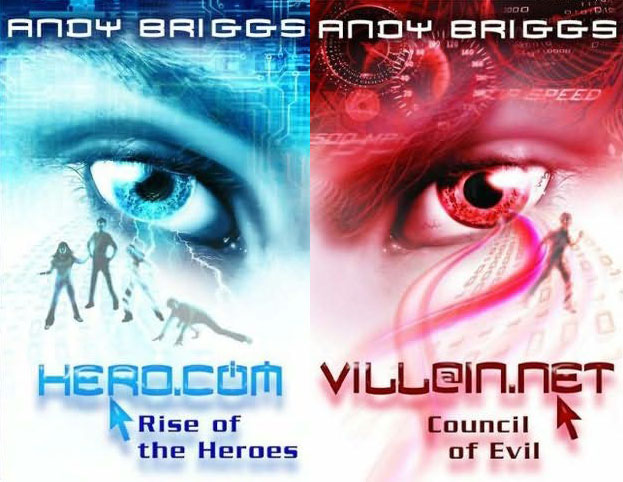 The Book Zone: Review: Hero.com and Villain.net Series by Andy Briggs
