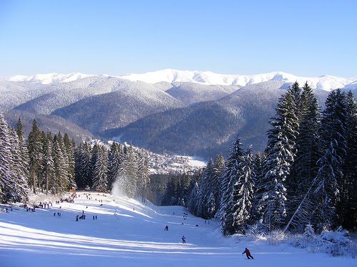 Peisaje de iarna: Imagini statiunea busteni