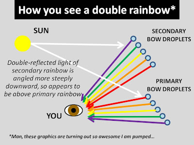 Watching the World Wake Up: How a Rainbow Works