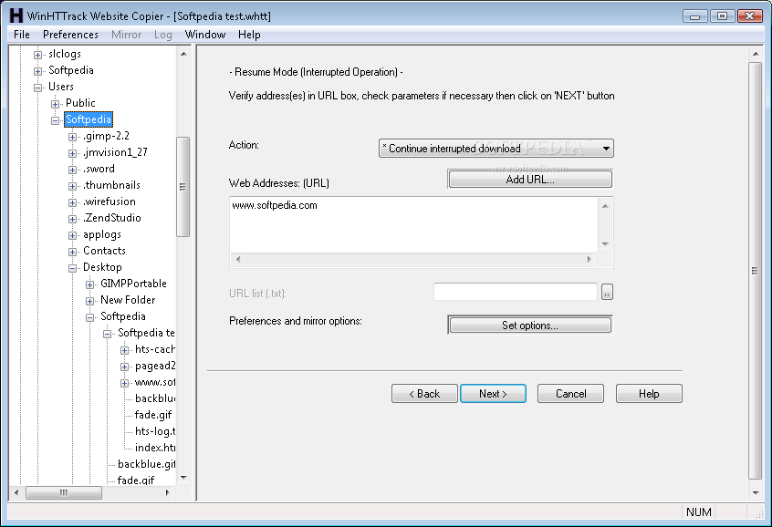 Mendownload Lengkap Website Menggunakan HTTRACK | Berbagi Bersama Indah