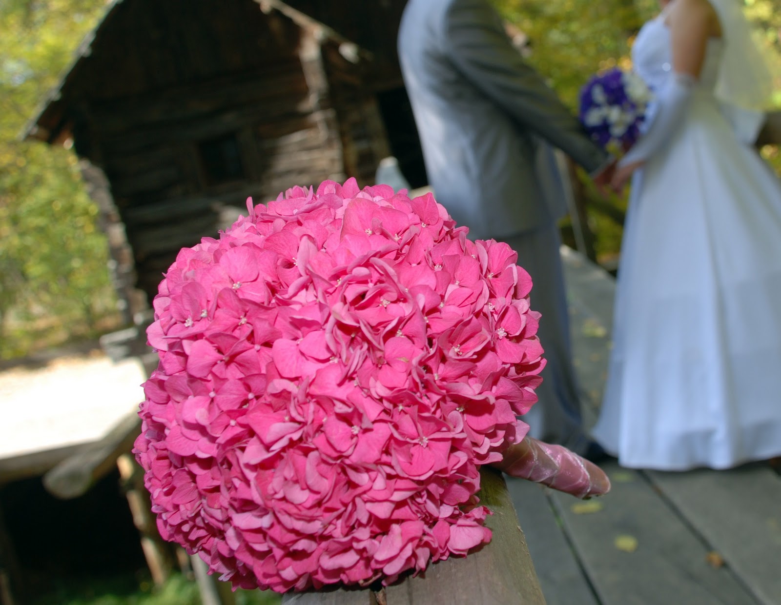 Floraria BLOOM Sibiu Blog: Buchete Mireasa roz - alb - mov - verde