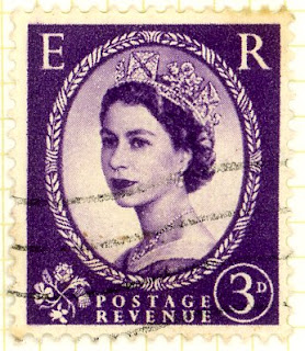 How much are my stamps worth ?: Queen Elizabeth II stamp 3d deep lilac ...