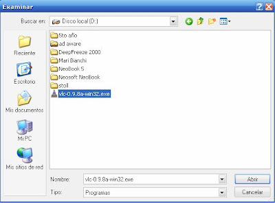 FORMA DE EJECUTAR UN PROGRAMA