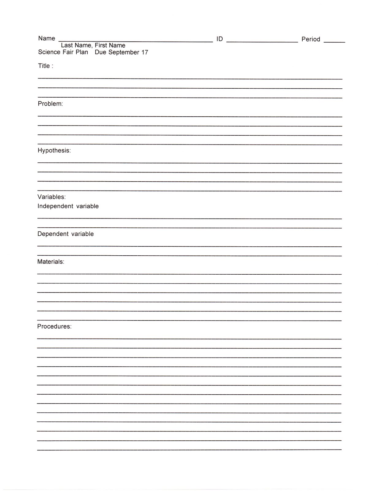 Dr Gayden's Sixth Grade Science Class: September 2010