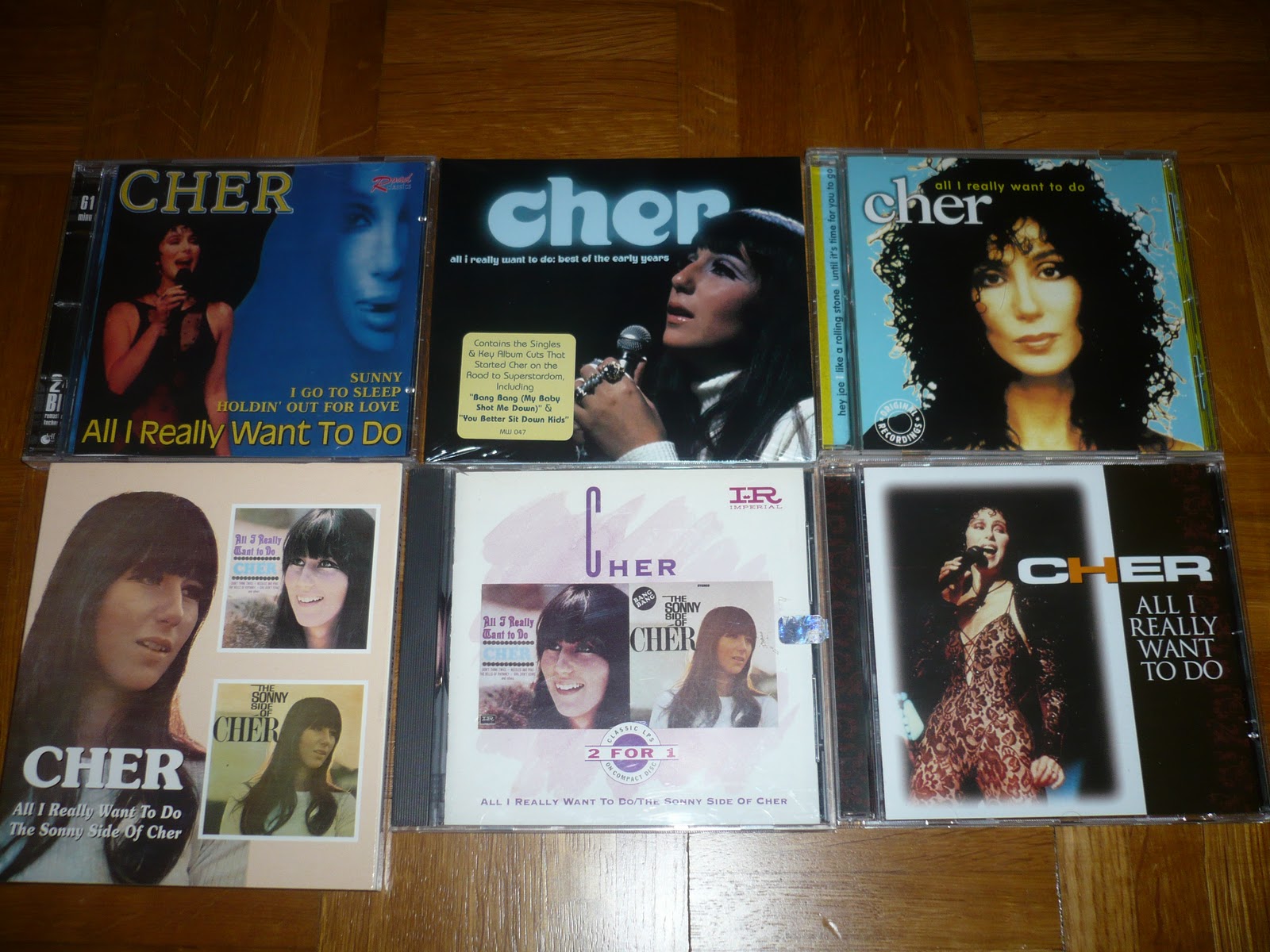 The Collector of Cher: My Cher CD Albums and Singles Part 1