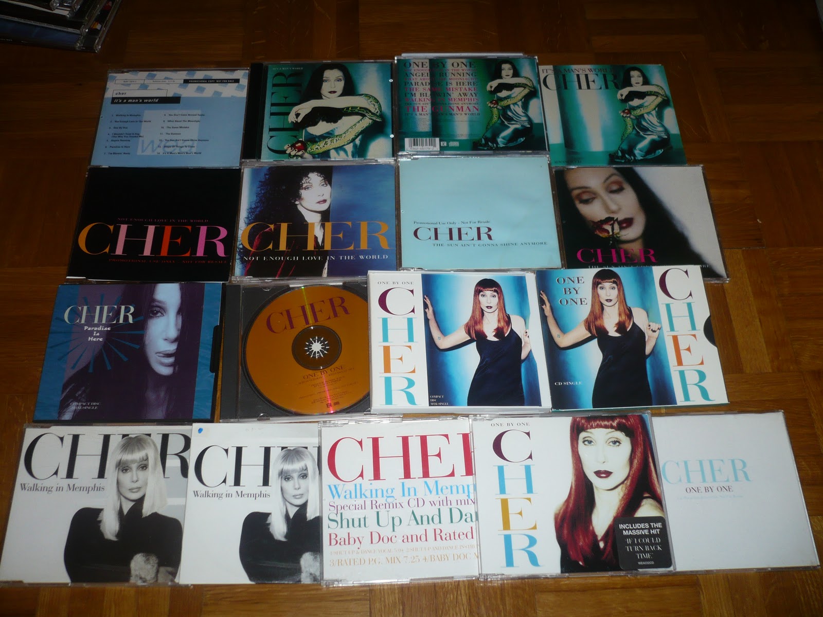The Collector of Cher: My Cher CD Albums and Singles Part 8 (It's a man ...