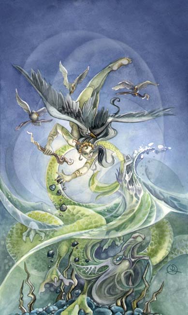 Midnight Ramblings: Jing Wei Bird Sketch (Final)