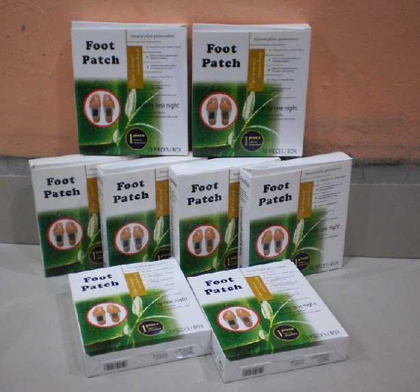 Pemborong Azmashop: JUNG GONG Foot Detox Patch