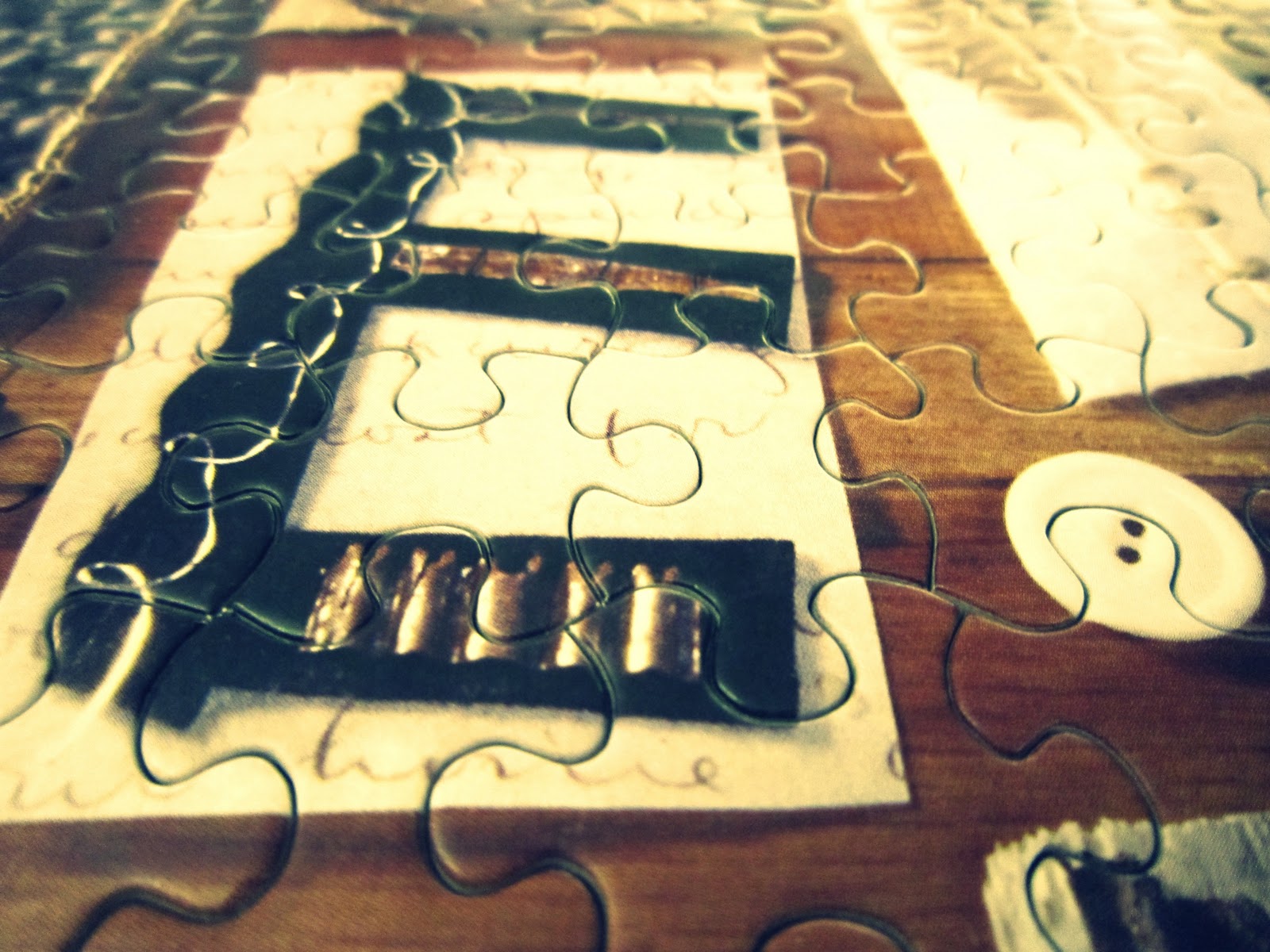 yellow birds of a feather: ...aww puzzles (sigh)