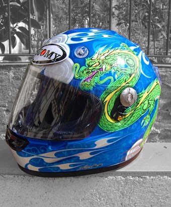 Racing Helmets Garage: Suomy Vandal "Dragon" by Asaign