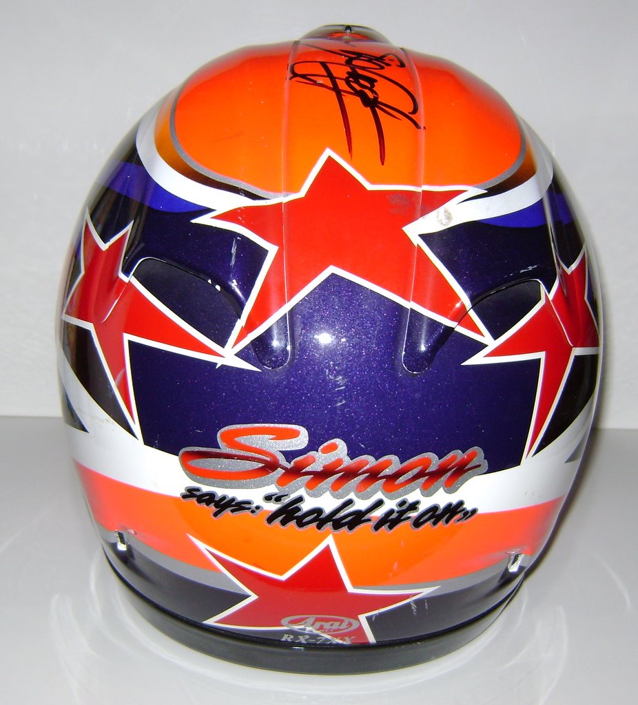 Racing Helmets Garage: Arai RX-7XX S.Crafar 1998-1999 by ...