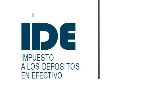 Predecesor celebracion grua impuesto sobre depósitos en efectivo ide ...