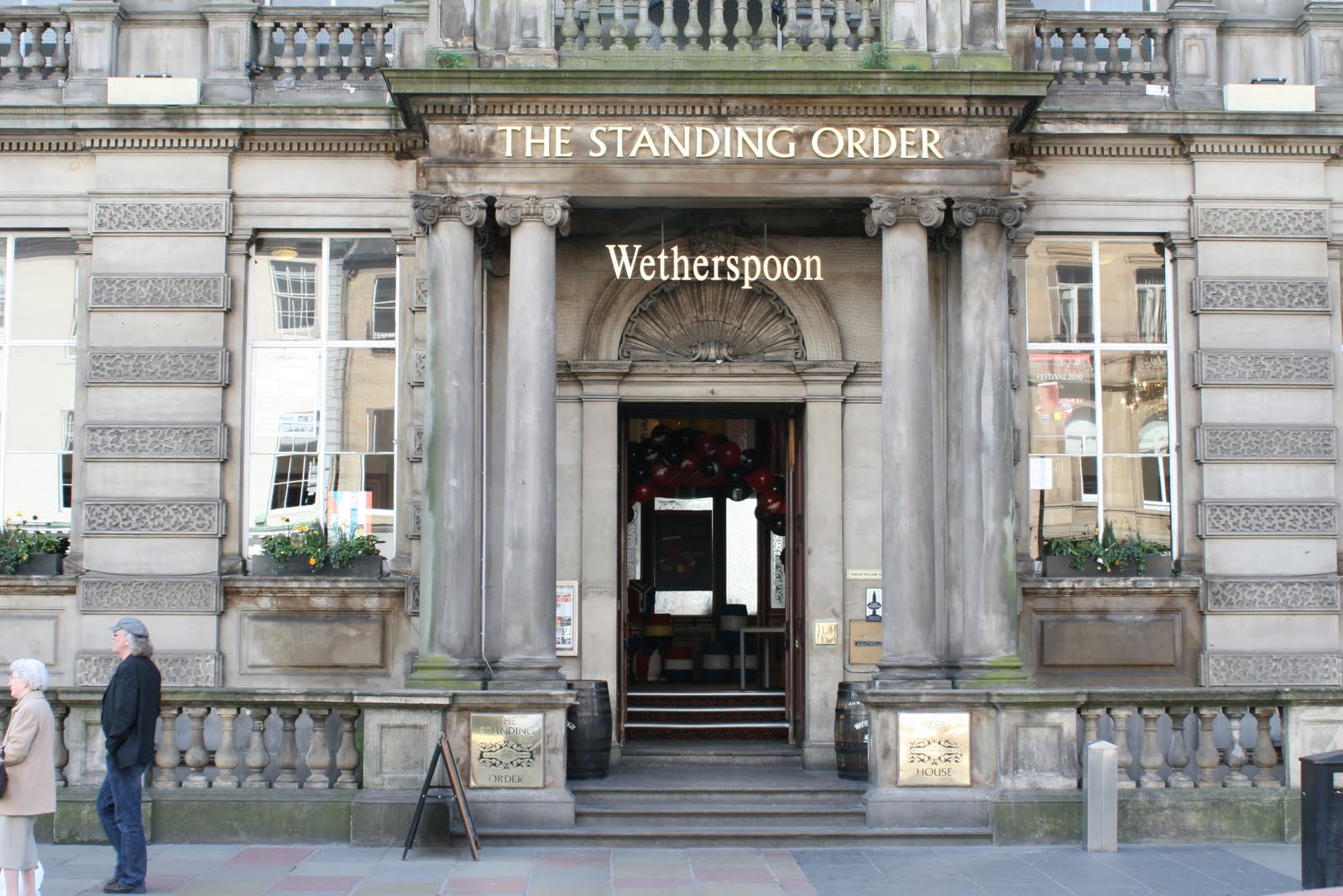 All in the life of me, budgie and friends: J D Wetherspoon - Standing ...