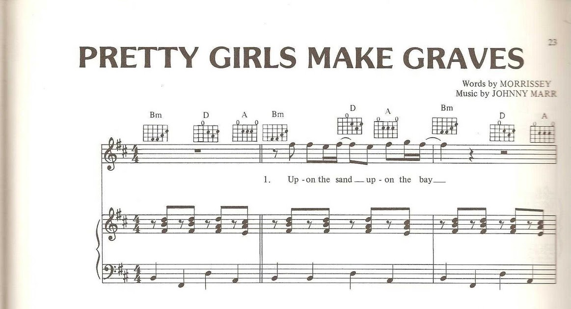 Smiths On Guitar: Pretty Girls Make Graves