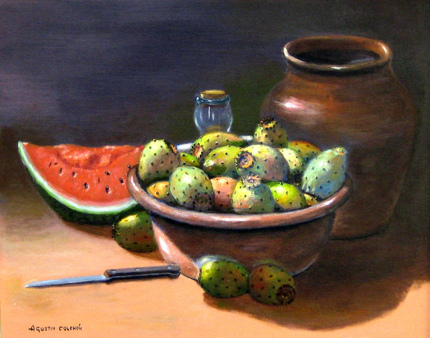 Pinturas AGUSTIN COLCHON: BODEGON 15