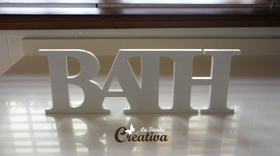 La Tienda Creativa - Letras para decorar y mucho más: Letras de madera ...
