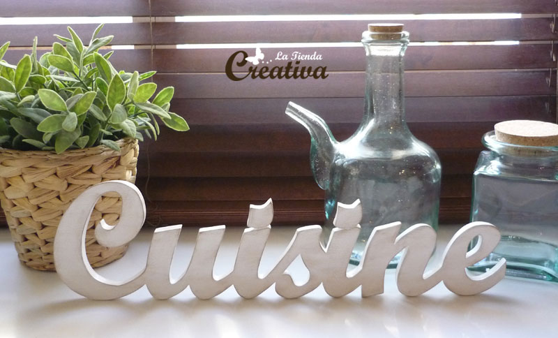 La Tienda Creativa - Letras para decorar y mucho más: Letras de madera ...