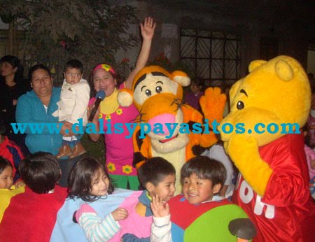 Dalis y Payasitos (Fiestas): Show de Winnie The Pooh en El Agustino