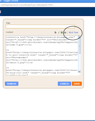{Blogging Tip #3 - How to Add a Menu Bar - Part TWO} - The Girl Creative