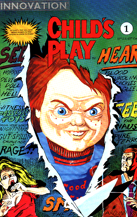 POP CULTURE SHOP: CHILD'S PLAY #1 CHUCKY COMIC BOOK KILLER DOLL '91 GORE!