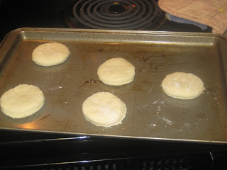 The Menu Mama: Creamed Chicken over Biscuits