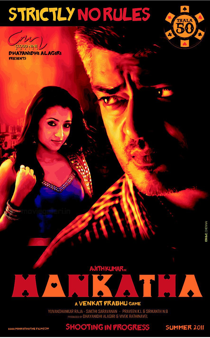 Mankatha Movie Wallpapers Trisha Ajith Trisha Mankatha Movie Posters