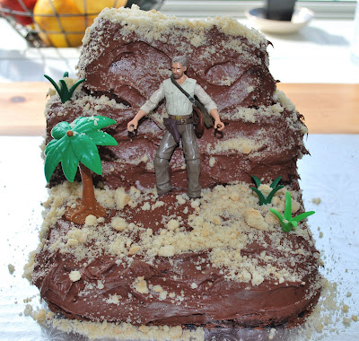A Crafty Mom's Blog: The Indiana Jones Cake
