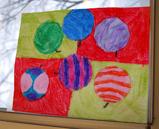 A Crafty Mom's Blog: Easy Stained Glass Paper Art for Children