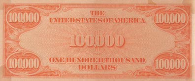 THE ONLINE GUIDE: LARGE DENOMINATION US DOLLAR BILLS - FOR COLLECTORS
