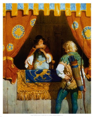 SurLaLune Fairy Tales Blog: Robin Hood Week: Classic Illustrations